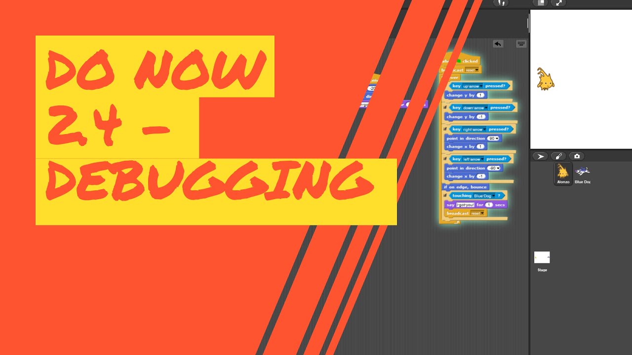 Lesson 2.4: Do Now - Debugging - YouTube