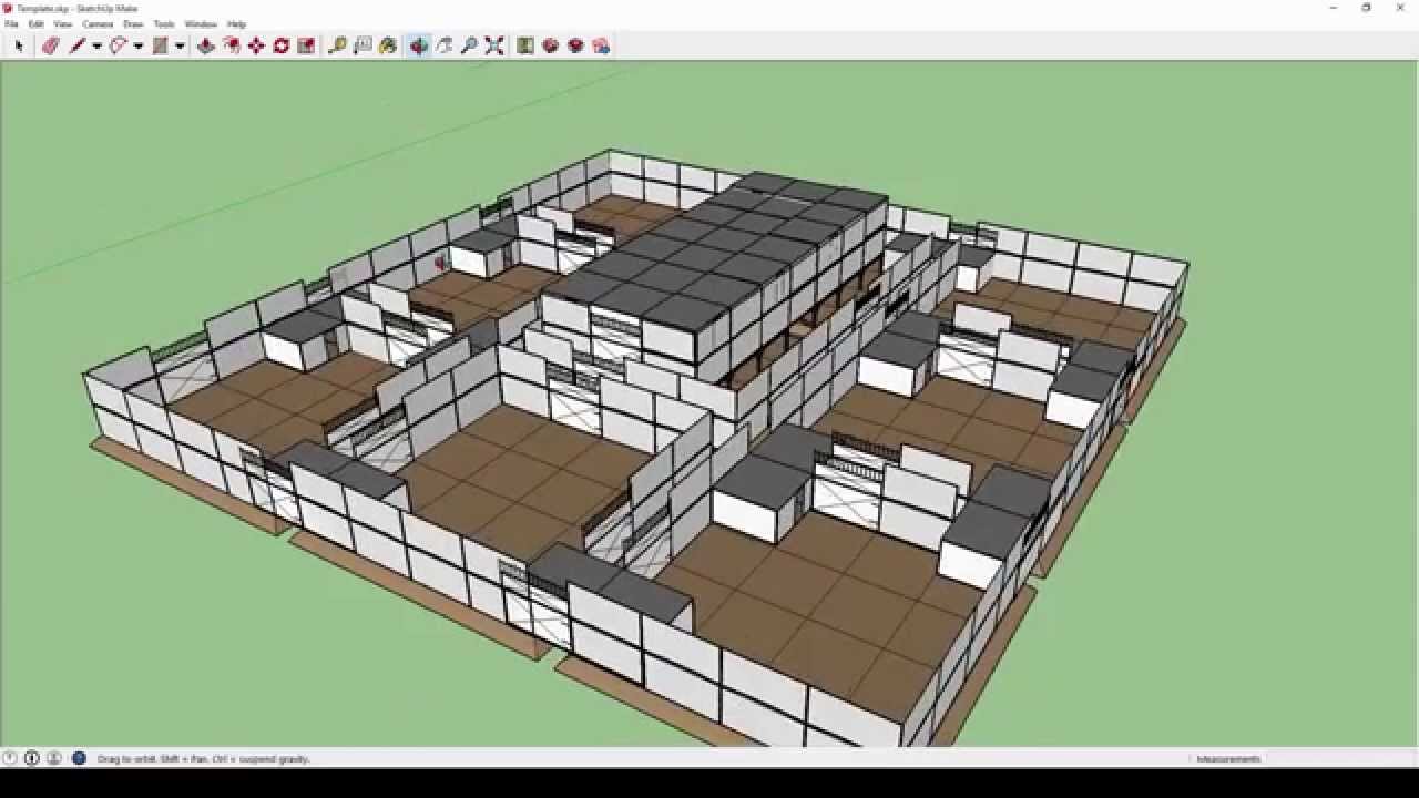 SECURE Base Design for FARMING !!HARD!! [H1Z1] (Sketchup) - YouTube