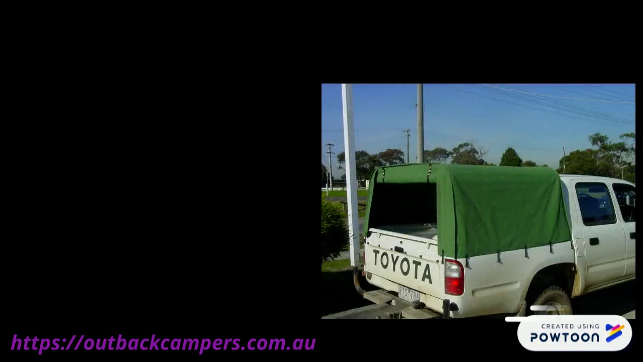 Australian outback tent trailer - YouTube
