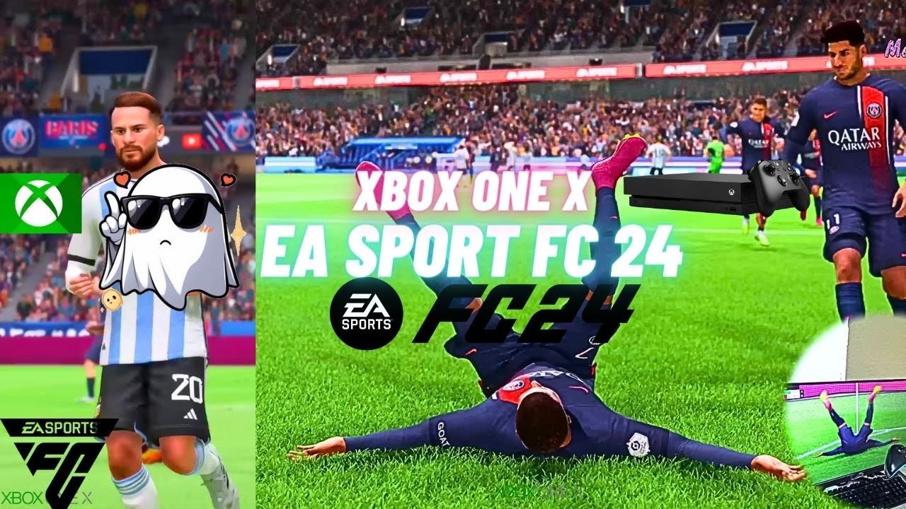 ASI ES EA FC 24 EN XBOX ONE X ESTADO GAMEPLAY - YouTube