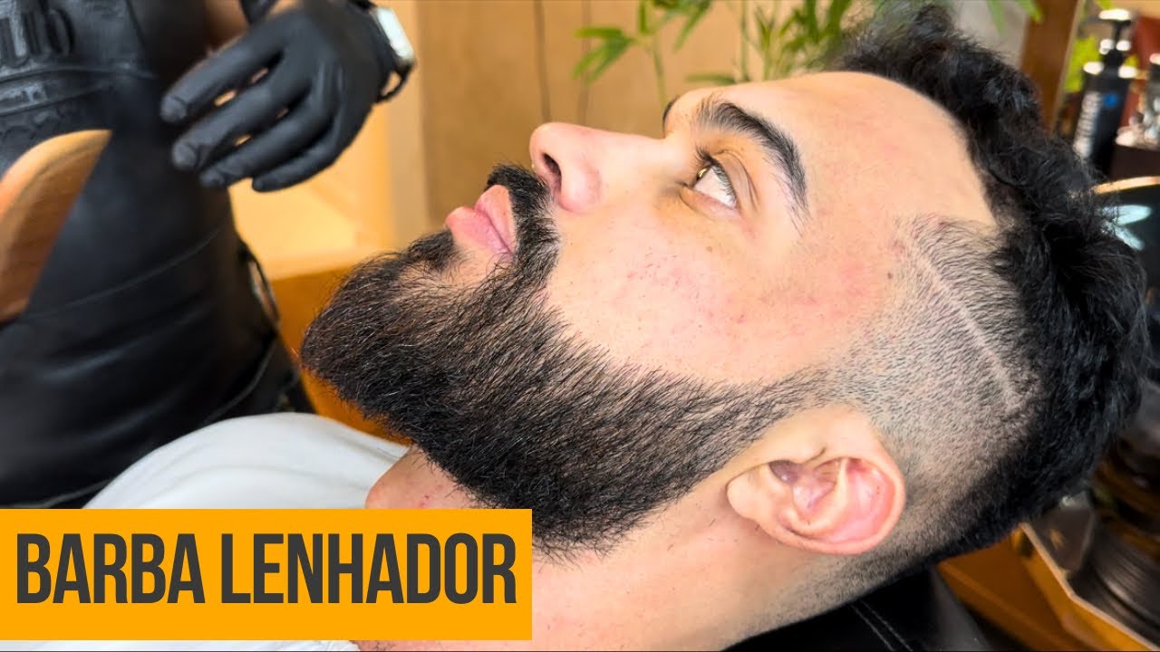 Barba Lenhador Curta / Passo a Passo - YouTube