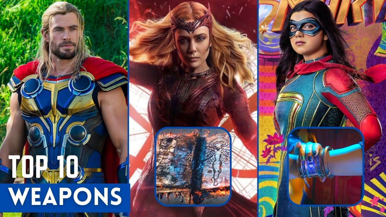 Top 10 Weapons From Marvel And DC | What's The Most Powerful Weapon ...