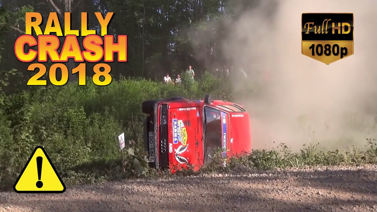 Rally crash 2018/17 - YouTube