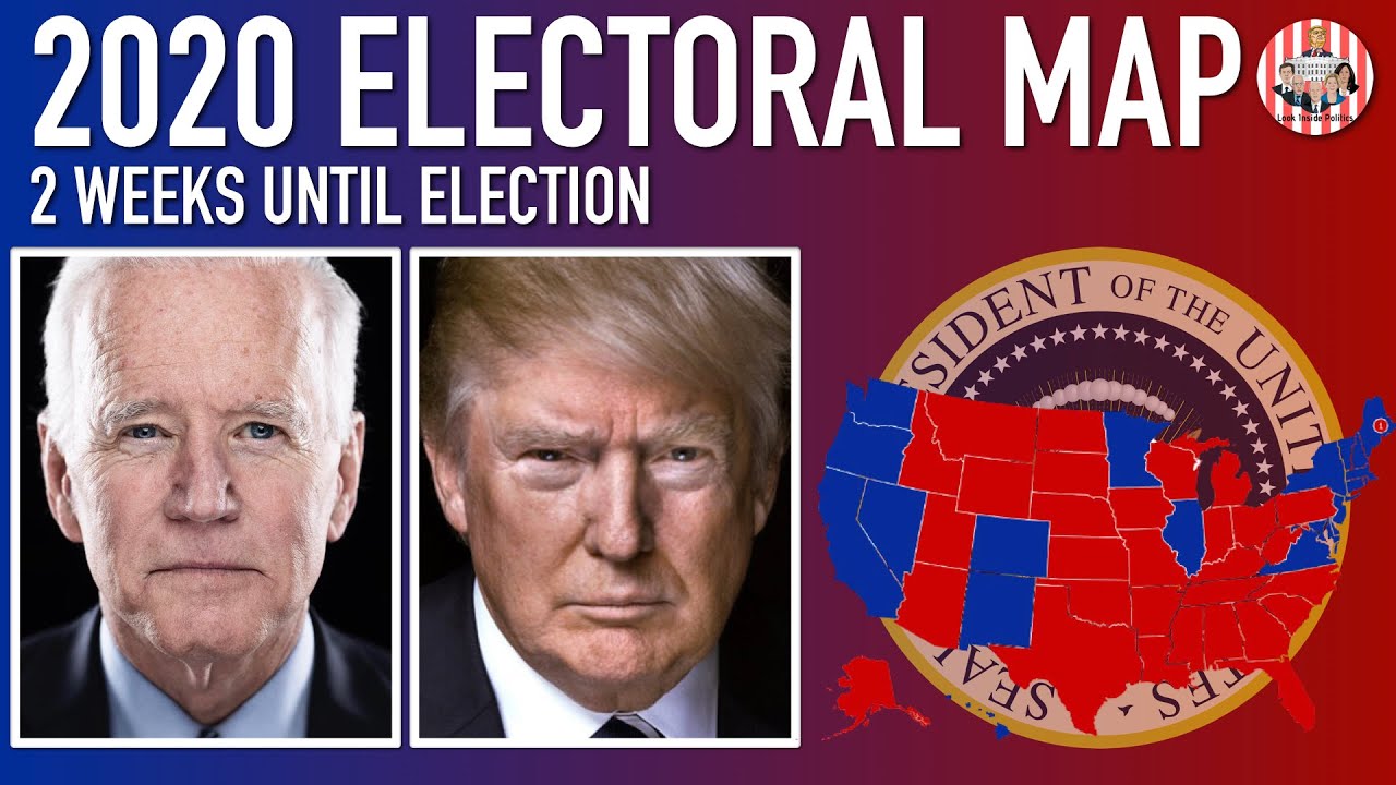 2020 Electoral Map Prediction | 2 Weeks Until Presidential Election ...
