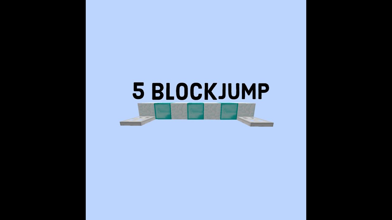 5 Block Jump (No speed, headhitter, ice, slime, etc.) - YouTube