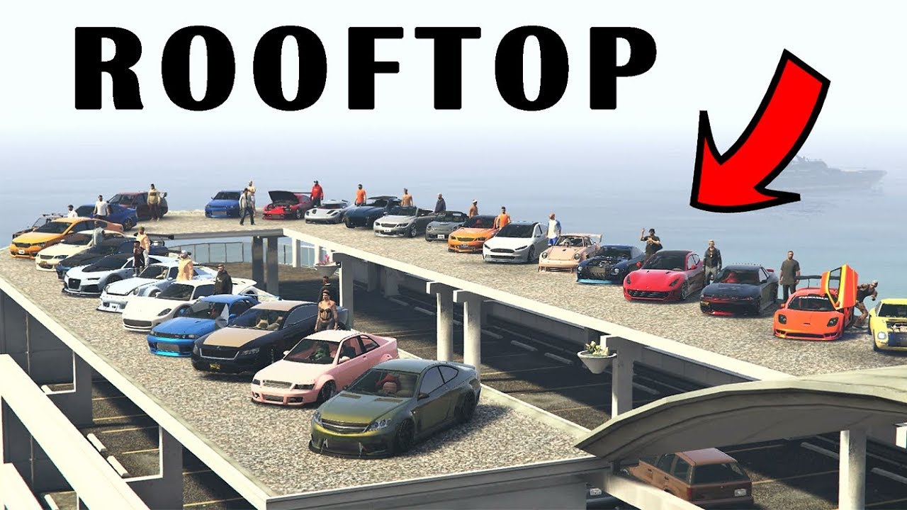 We Did A Car Meet On A Rooftop - YouTube
