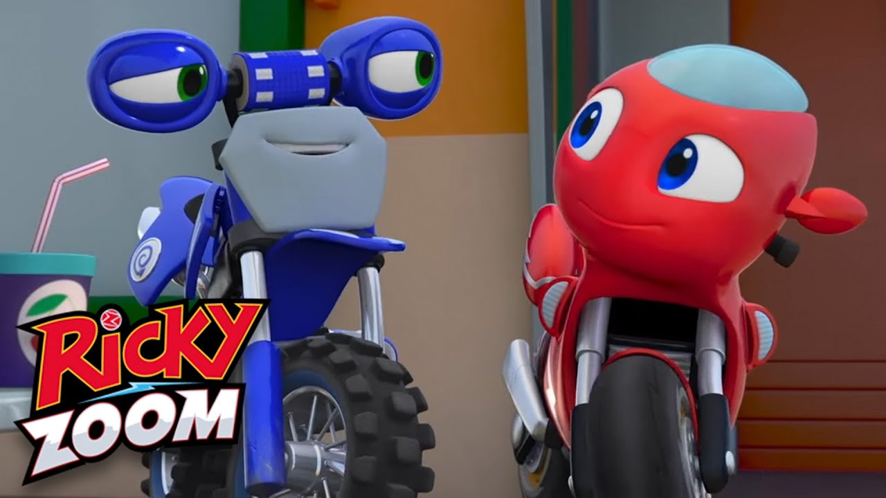 A troca de emprego! ⚡️Hora especial ⚡️ Desenho Animado De Moto | Ricky ...