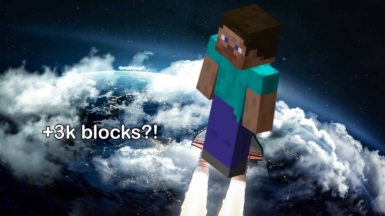 How high can you go in survival Minecraft - YouTube