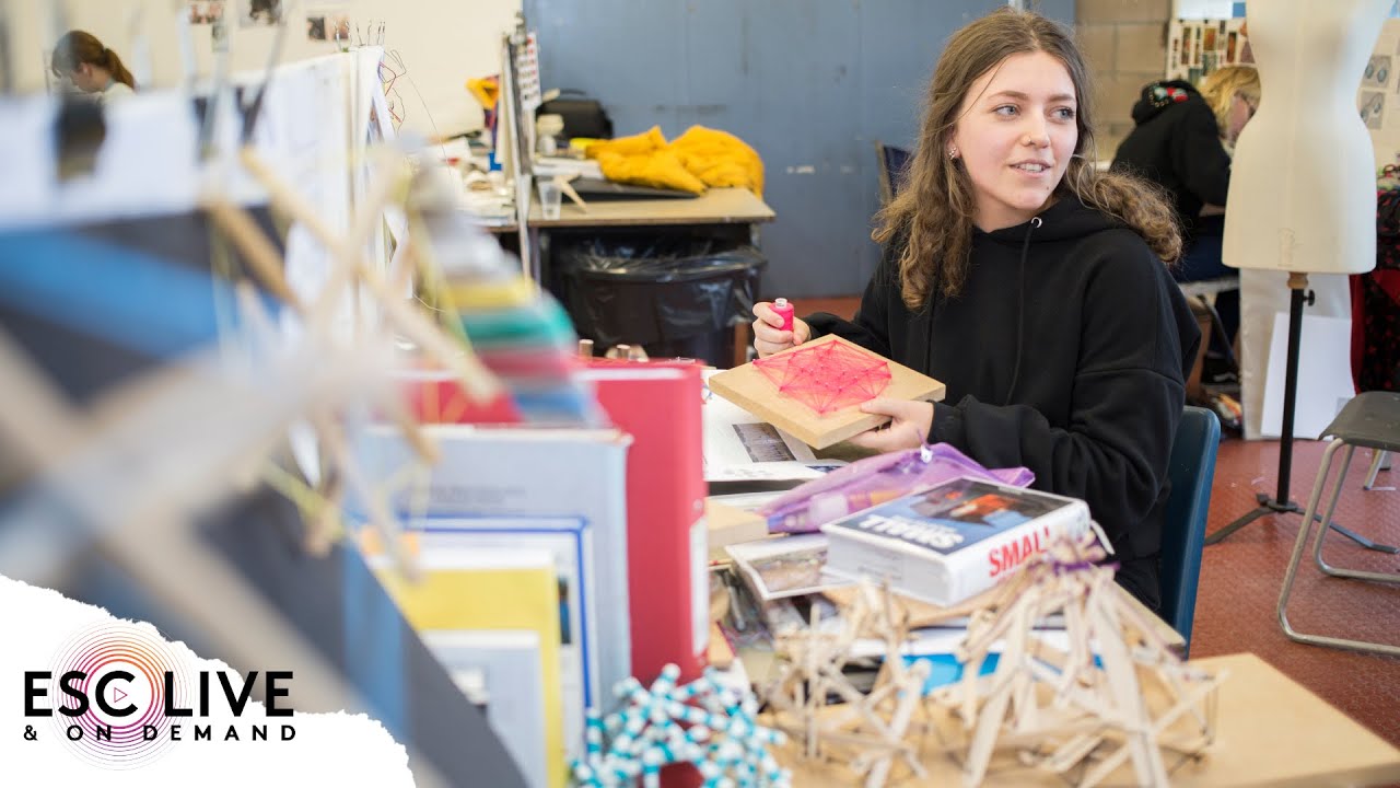 Studying Art and Design at East Sussex College Eastbourne || - YouTube