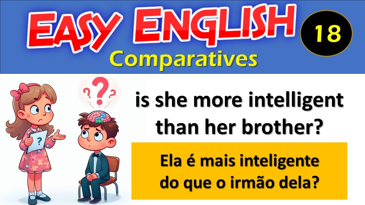 Easy English Phrases 18: Comparatives - YouTube