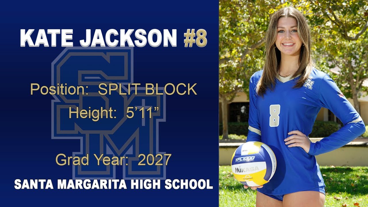 Kate Jackson (SMCHS) Varsity Beach Volleyball Highlights vs Huntington ...