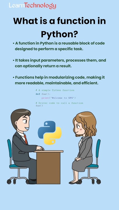Function in Python | Python interview question | #python #interview - YouTube