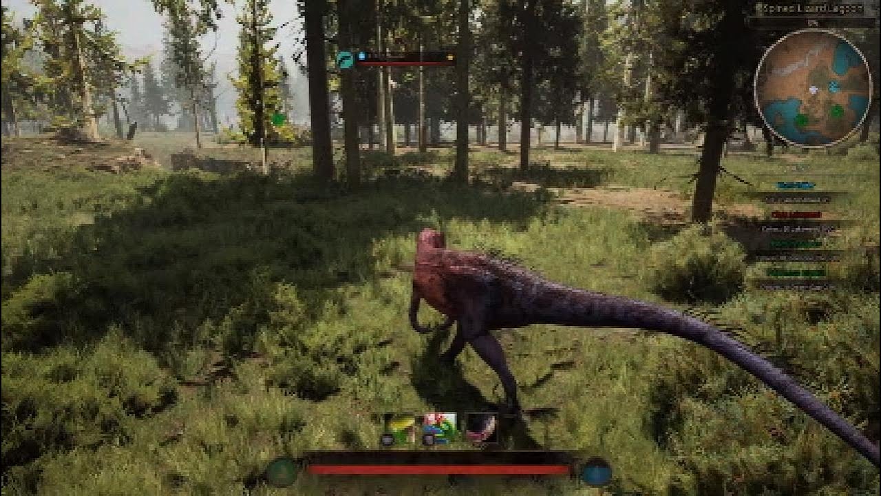 Spine Lizard Lagoon Path Of Titans - YouTube