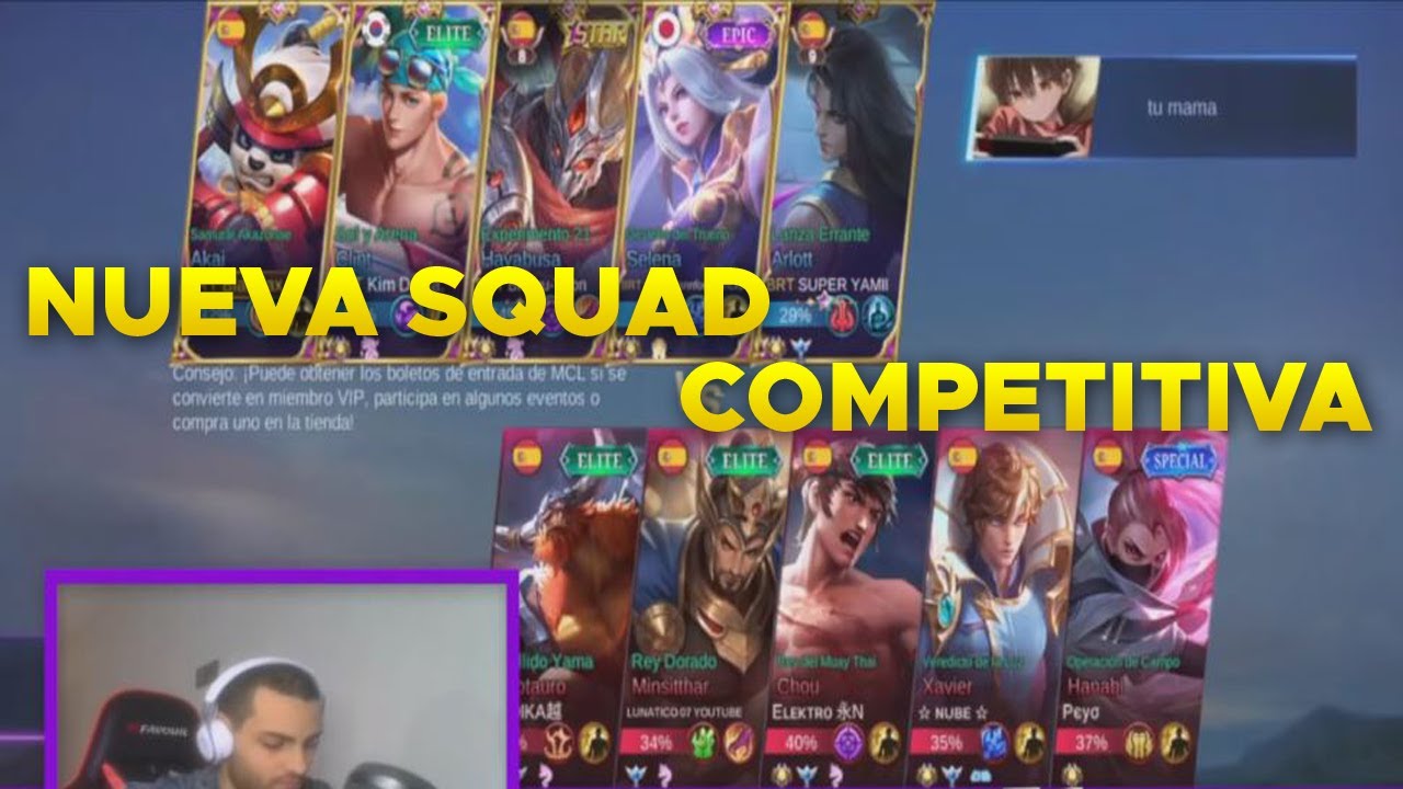 ESTE ES MI NUEVO EQUIPO COMPETITIVO,SQUAD BLOOD BROTHER (BRT) 😱 ...