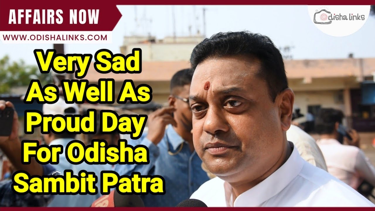 Very Sad As Well As Proud Day For Odisha : Sambit Patra | Shaheed Jawan ...
