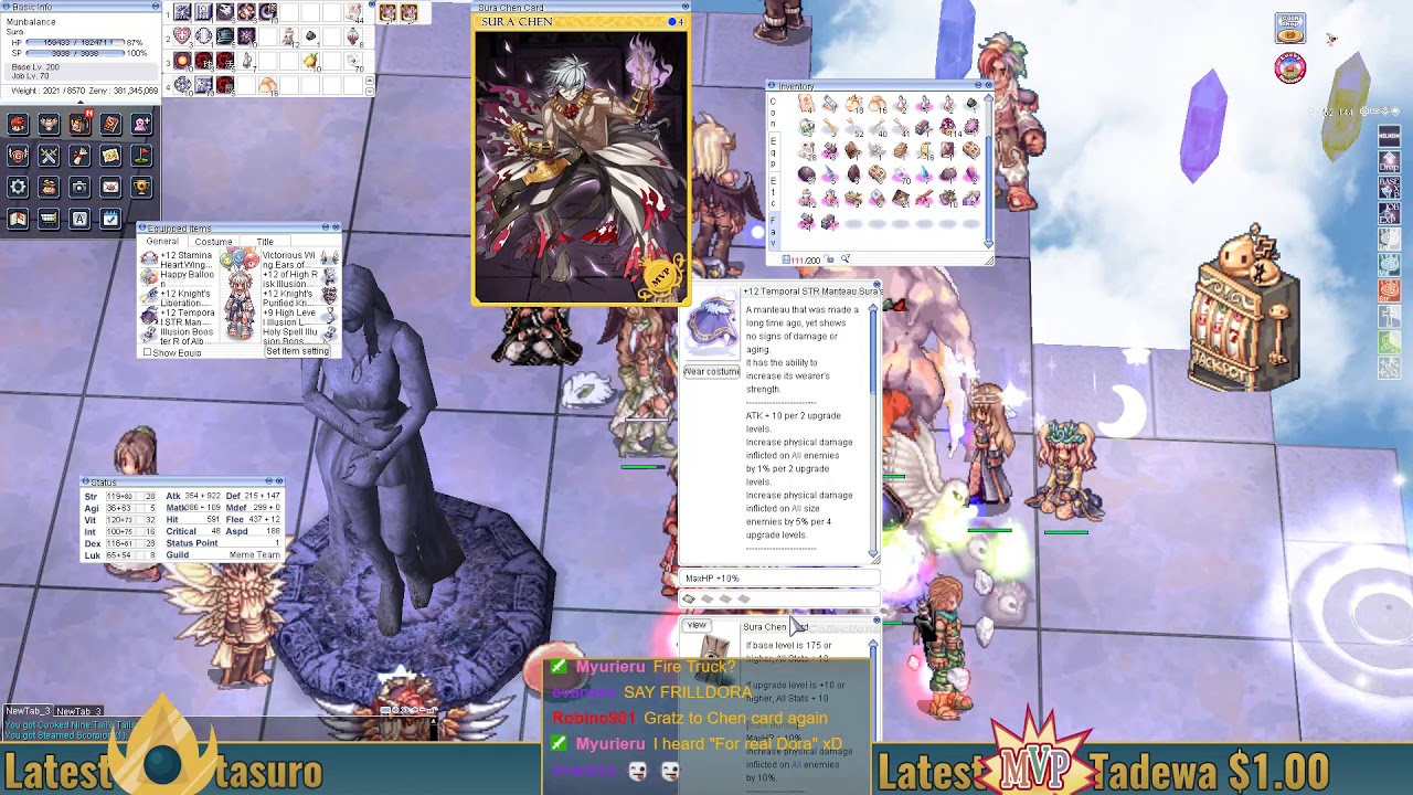 Ragnarok Online - Lv200! 17.1 Maps! New Gear... so lets go do bio5 ...