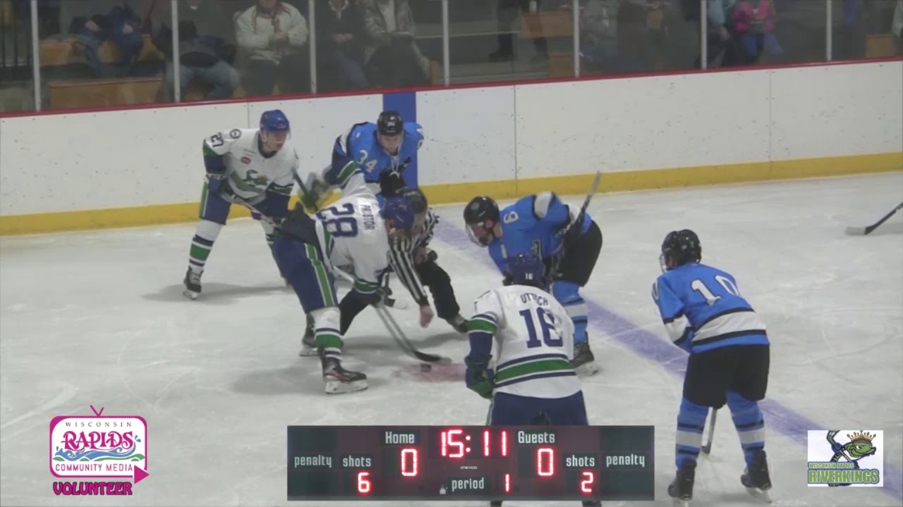 Wisconsin Rapids Riverkings vs. Rochester Vipers | 1-24-20 - YouTube