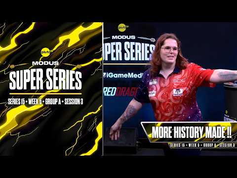 9-DART HISTORY! 🔥 🎯 | Darts Highlights | Week 5 Group A Session 3
