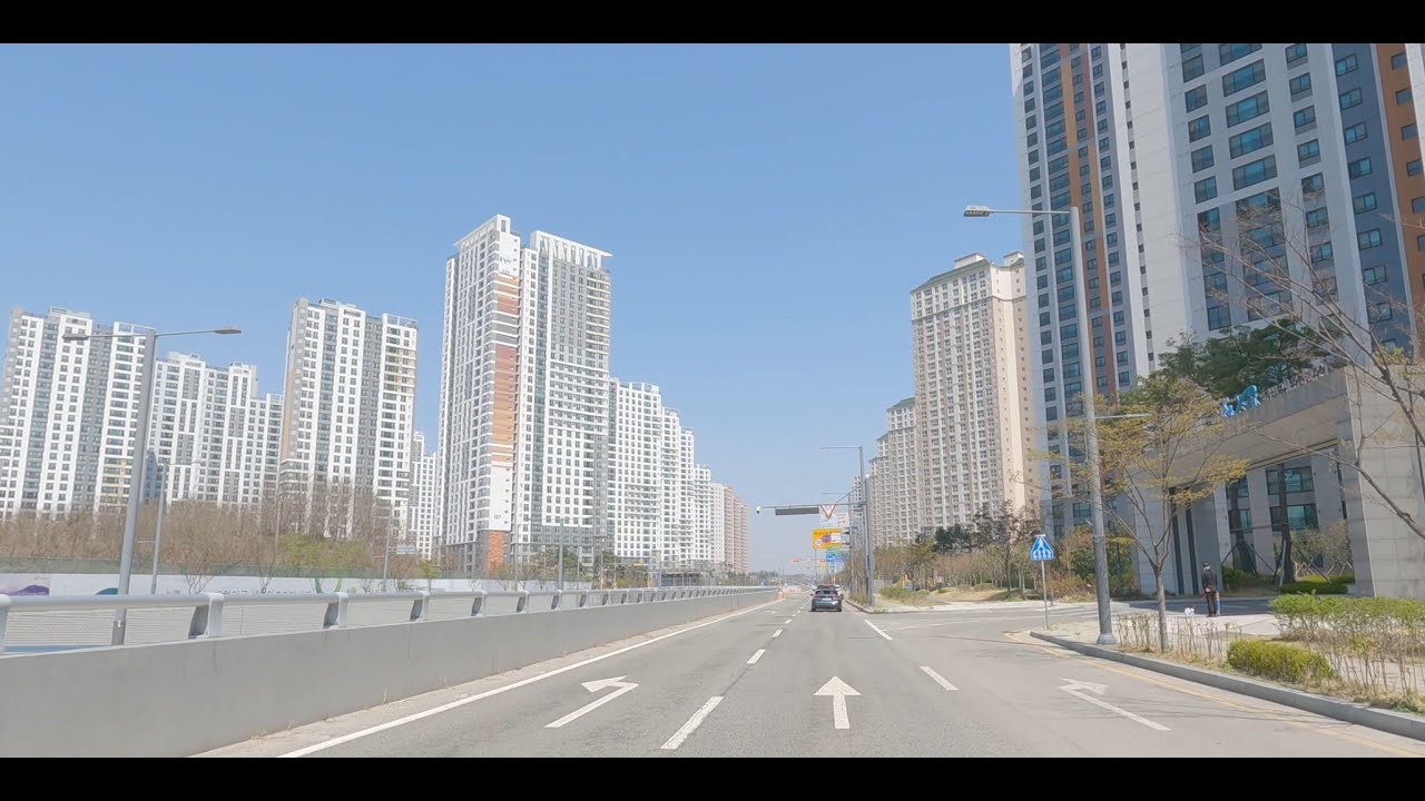 4k Drive 】 평택 고덕 신도시 전체 둘러보기 드라이브 4k Drive in Pyeongtake Godeok New ...