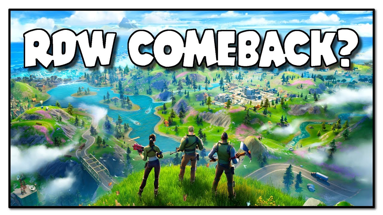 Fortnite RDW Comeback in Kapitel 2? - YouTube