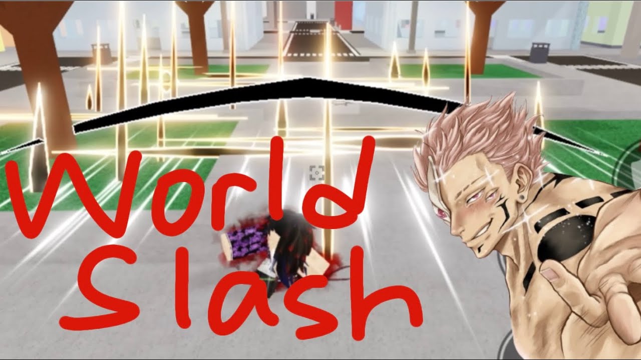 Jujutsu Shenanigans | How to use “World Slash” on mobile | Fast tutorial - YouTube