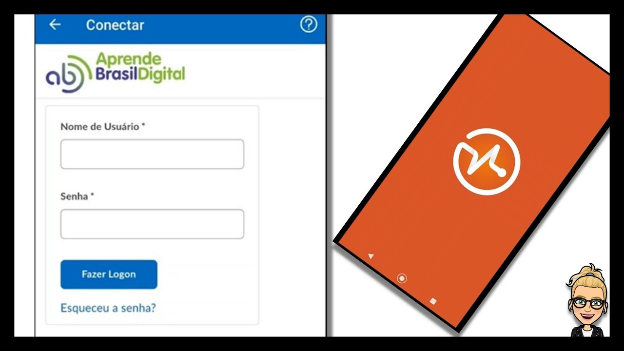Acesso do Sistema de Ensino Aprende Brasil através de um aplicativo - YouTube