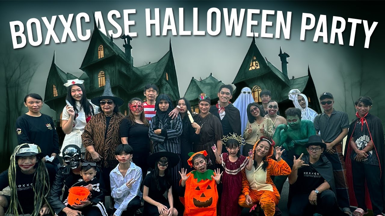 BOXXCASE HALLOWEEN PARTY | BOXXCASE & BXJR - YouTube