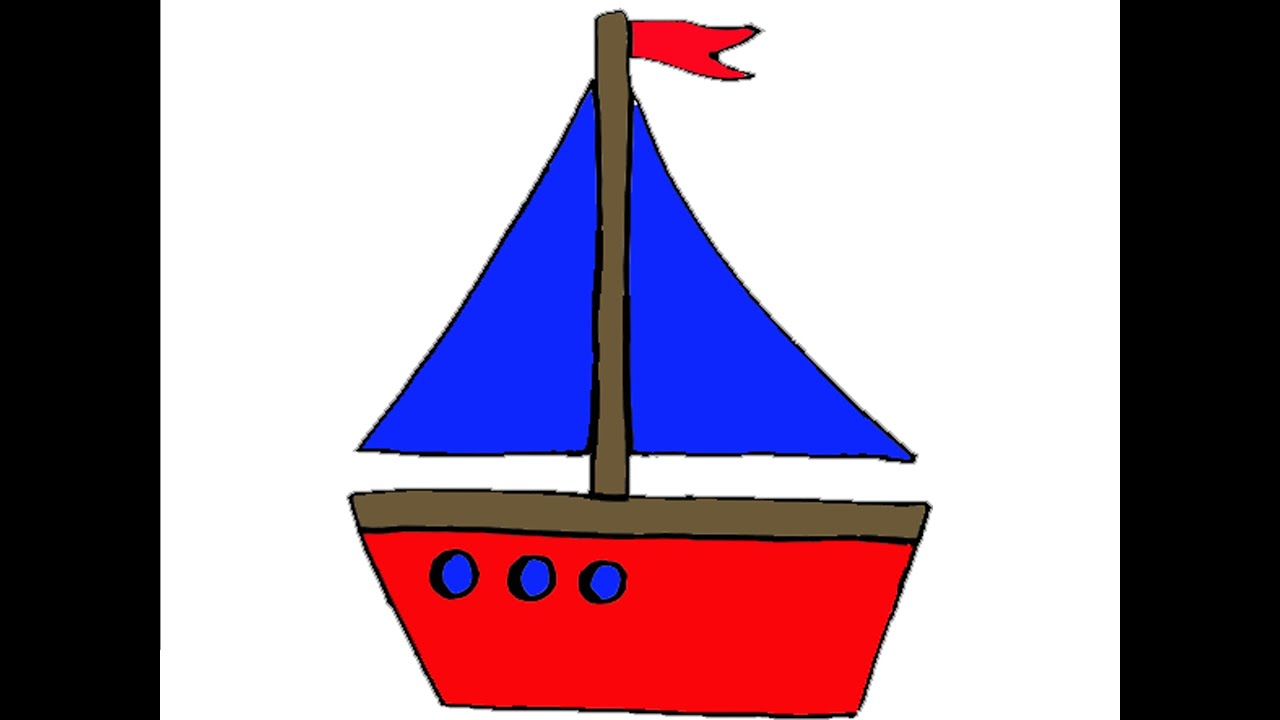 GEMİ RESMİ ÇİZİMİ ️ GEMİ NASIL ÇİZİLİR KOLAY | RESİM ÇİZME | KOLAY ...