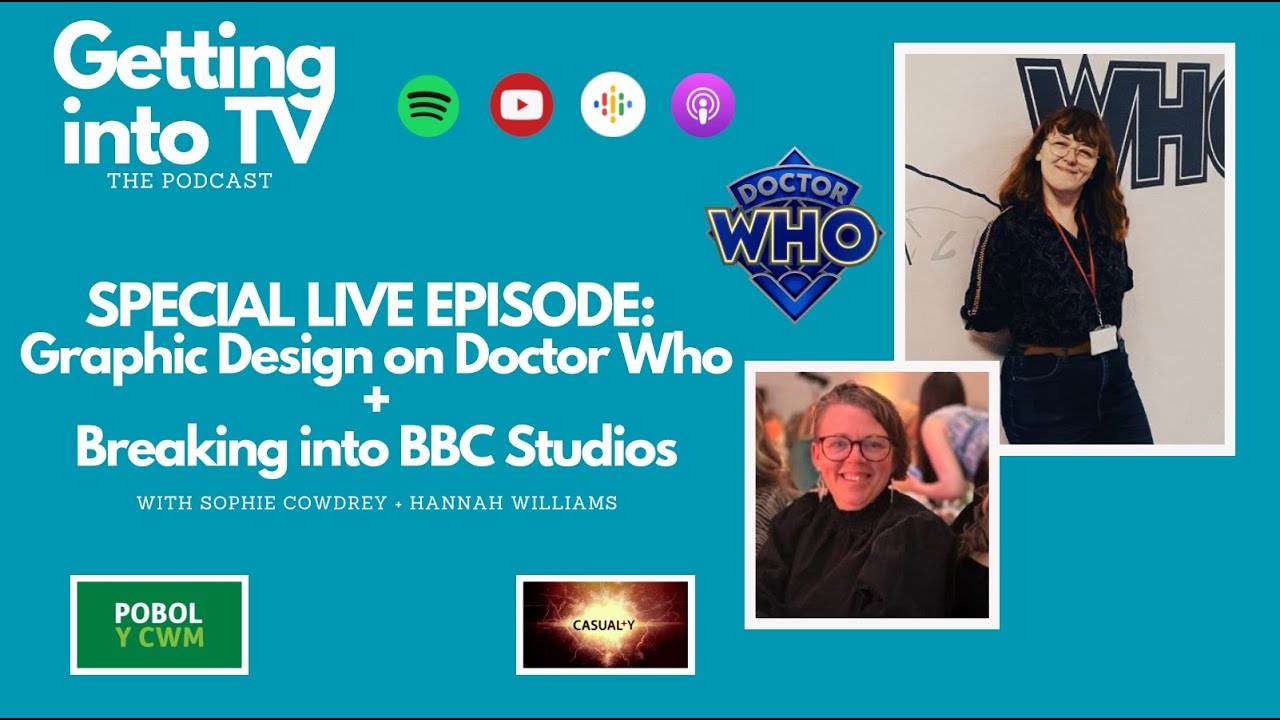 LIVE EPISODE: Graphic Design on Doctor Who + Breaking into BBC Studios ...