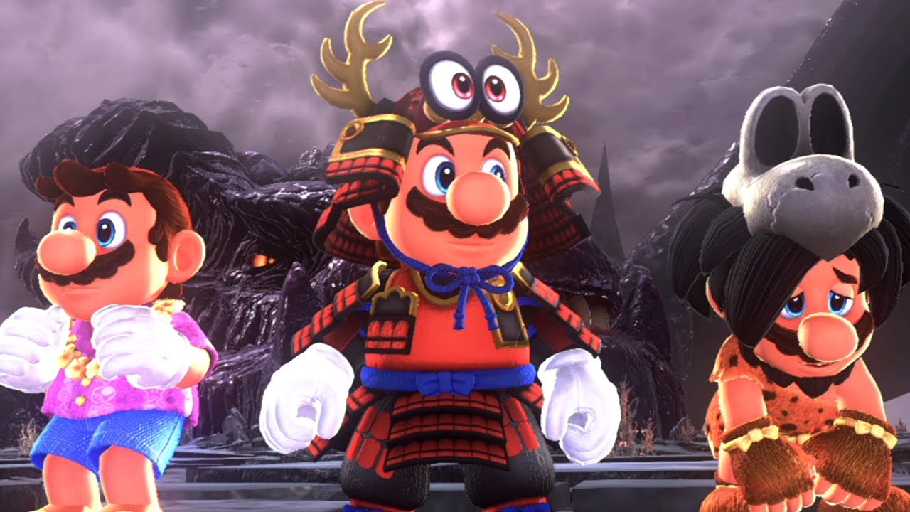 Super Mario Odyssey Online - 3 Players Multiplayer Co-Op Walkthrough ...