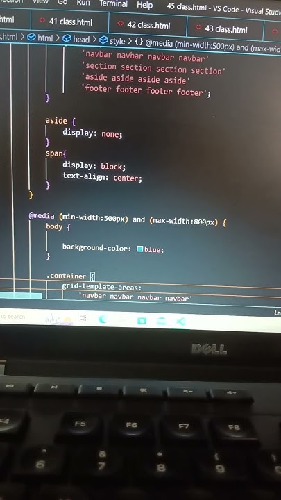 Grid+Media Queries in Web Development||HTML And CSS Coding||By Rohit Kumar||#trending #viral ...