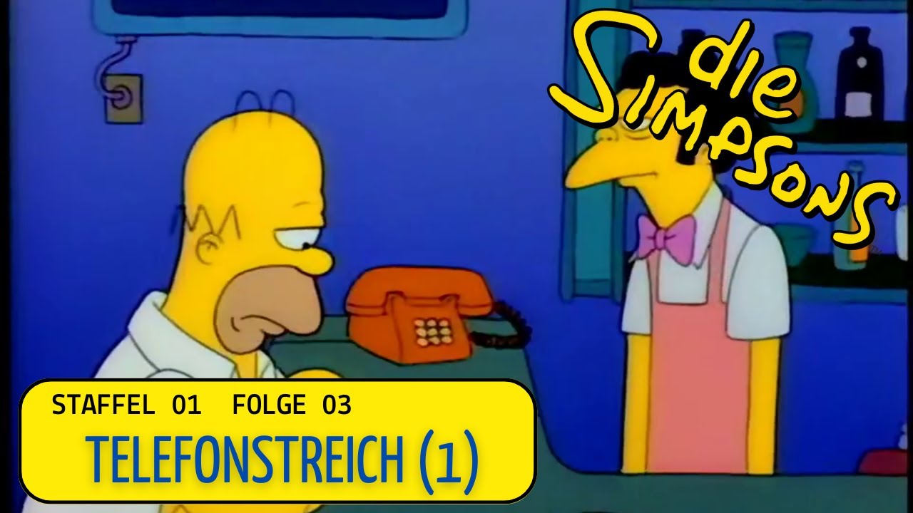 [Die Simpsons] [01-03] Telefonstreich (1) - YouTube