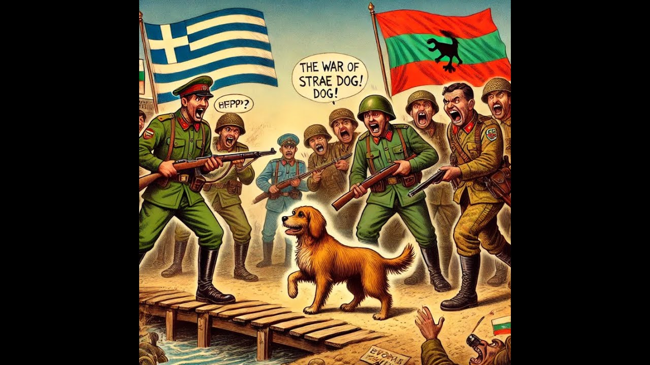 The War of the Stray Dog (1925) – The Most Ridiculous War in History ...