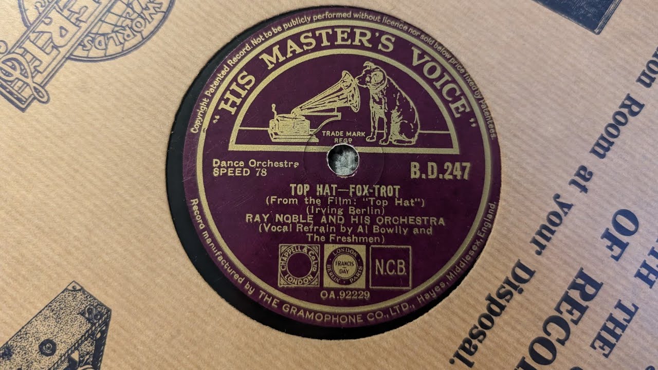 Top Hat, Al Bowlly (HMV Records) - YouTube