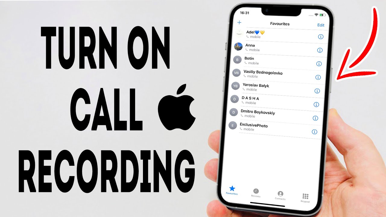 How To Turn On Call Recording In iPhone iOS 18 - Full Guide - YouTube