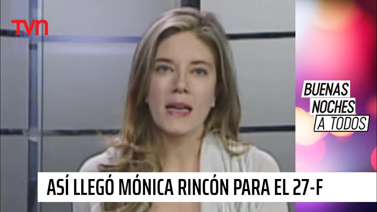 En pijama y pantuflas: Así llegó Mónica Rincón para el 27-F - YouTube