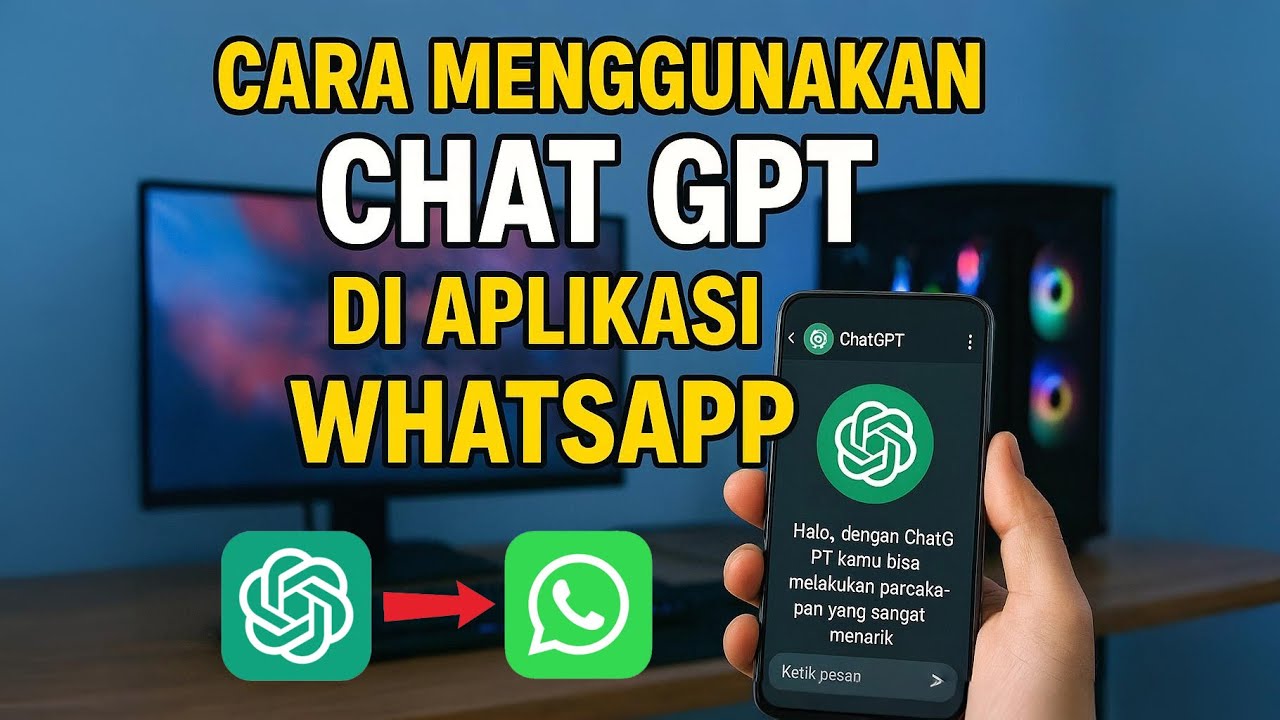 Cara Menggunakan Chat GPT di Aplikasi WhatsApp - YouTube