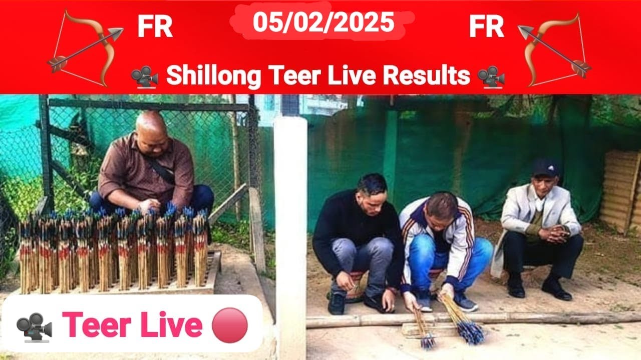 Shillong Teer Live 05/02/2025 Shillong Teer Ground Results - Teer Live ...