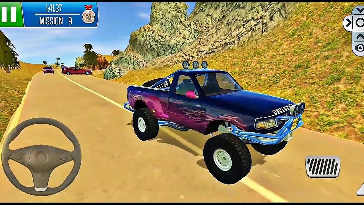 Ford Ranger Car Driving/Parking Island/Mountain Road#Android Gameplay ...