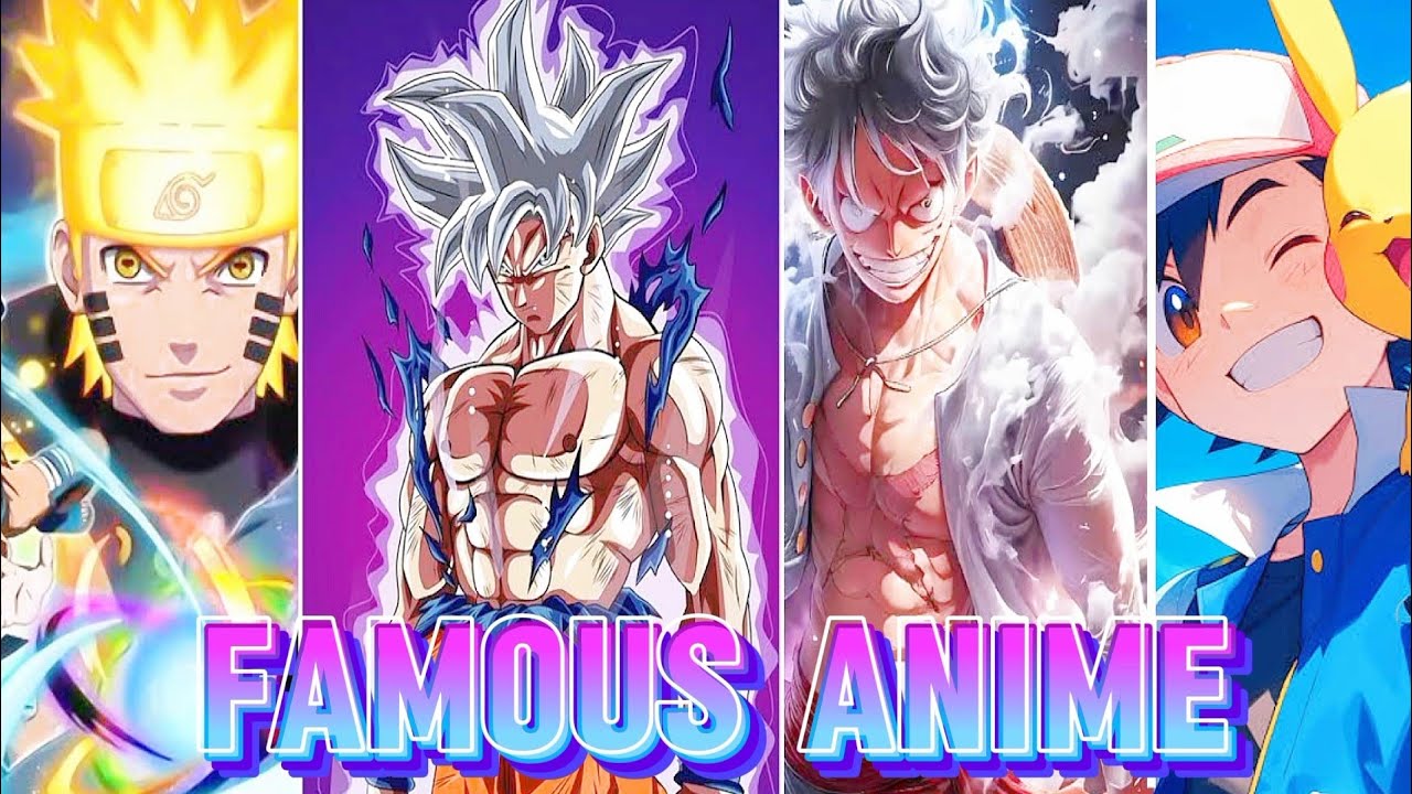 Top 5 famous anime🔥🔥#anime #shortvideo #shortsfeed #animeedit #shorts # ...