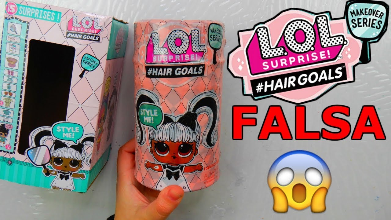 APRO LOL SURPRISE FALSA HAIR GOALS (COME QUELLA ORIGINALE! ASSURDO ...