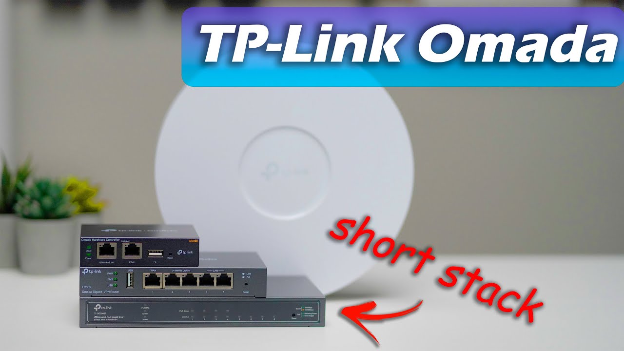 TP-Link Omada "Short Stack" - Entry level Omada hardware - YouTube