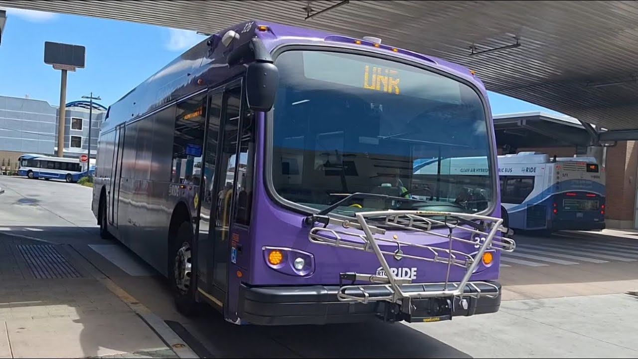 RTC Washoe County 2020 Proterra ZX5 40' #326 on Virginia Line - YouTube