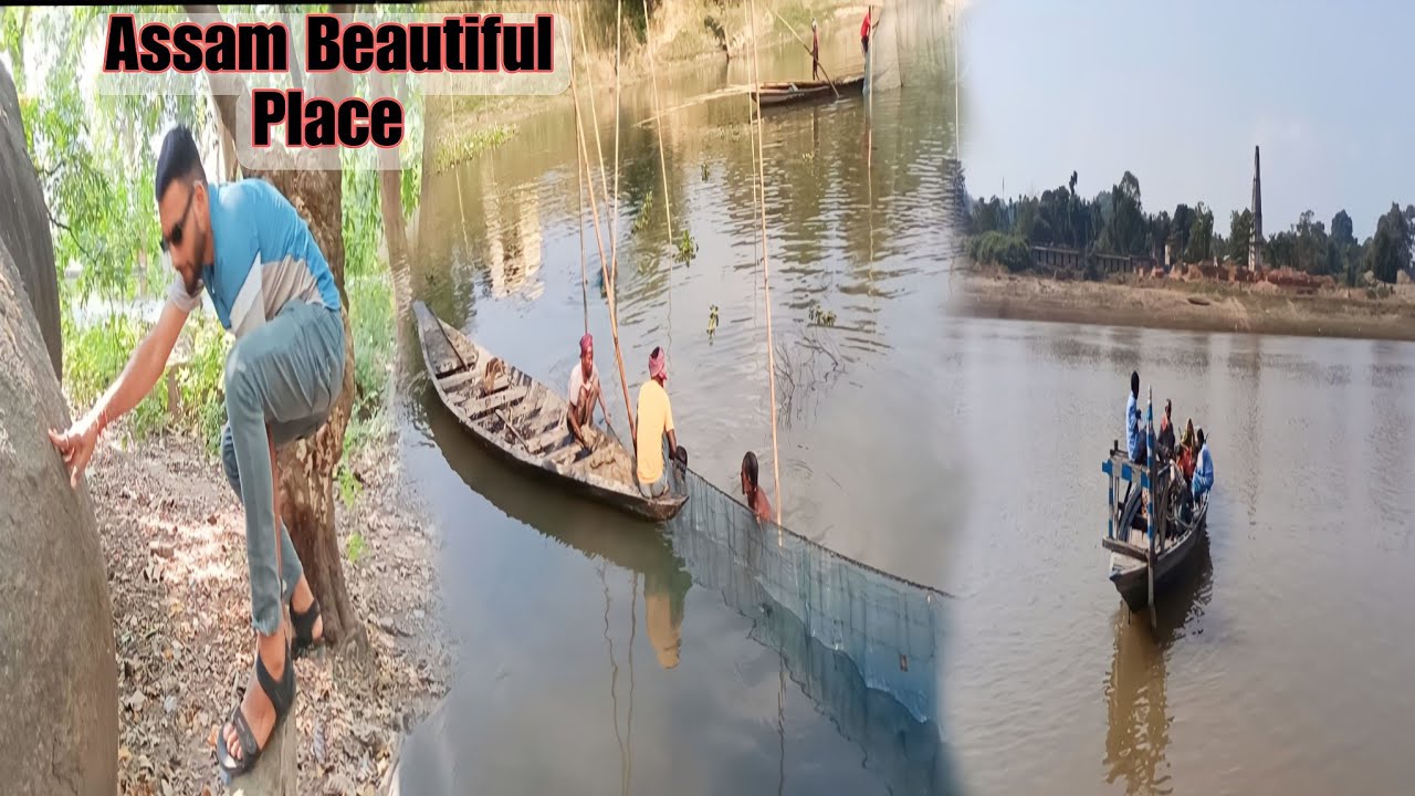 Natural place in Assam //Assam Beautiful place // Assam village vlog ...