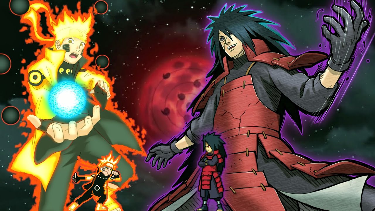 Naruto Rikudou V2 OP(New) VS Uchiha Madara OP in Jump Force Mugen - YouTube