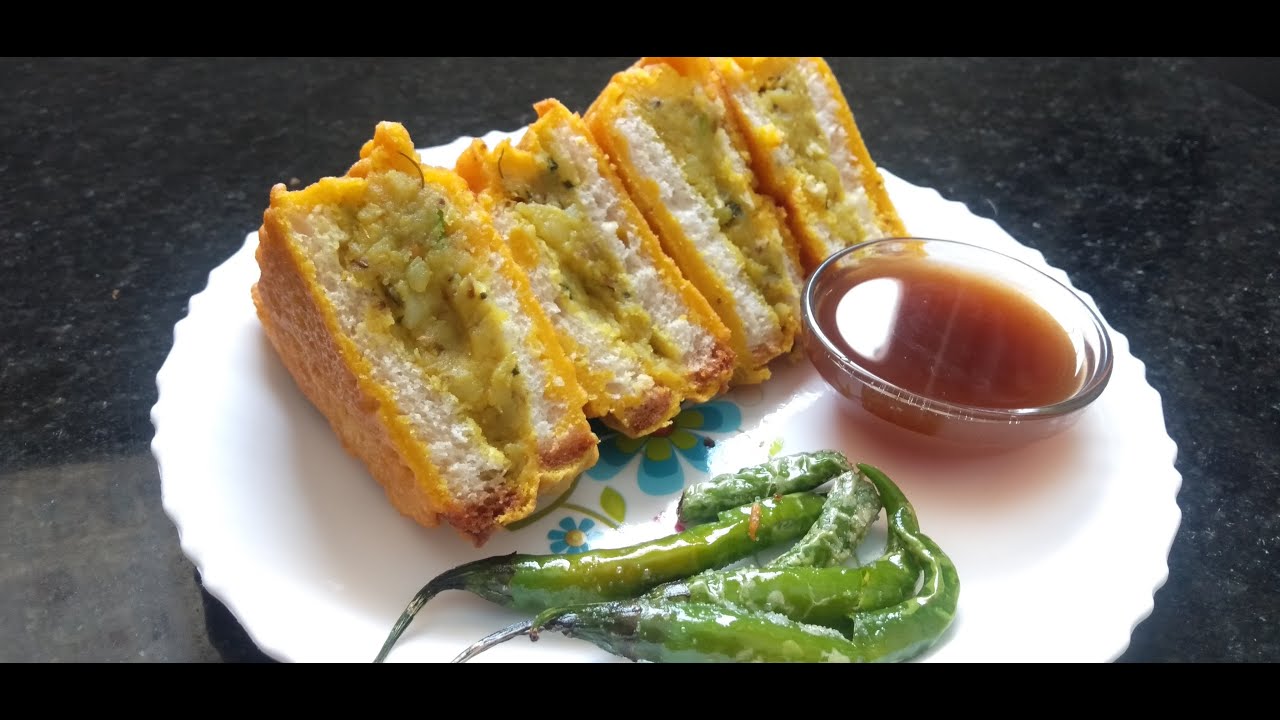 Bread pakoda Full Recipe| ब्रेड पकोडा|Sandwich|Breakfast| नाश्ता - YouTube