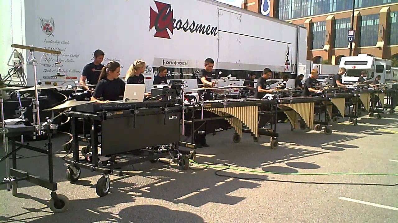 2012 Crossmen Front Ensemble - Semis Lot 2 - YouTube