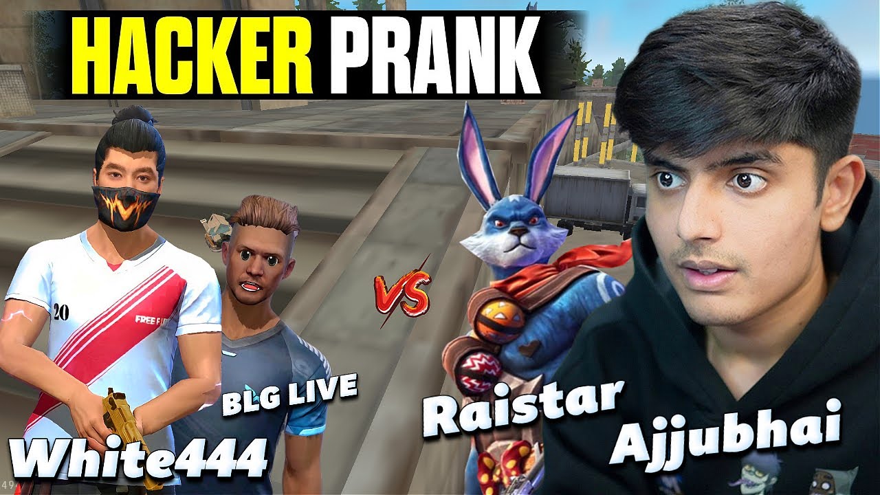 AJJUBHAI & RAISTAR VS WHITE444 & BLG LIVE || Who will win ?? - YouTube