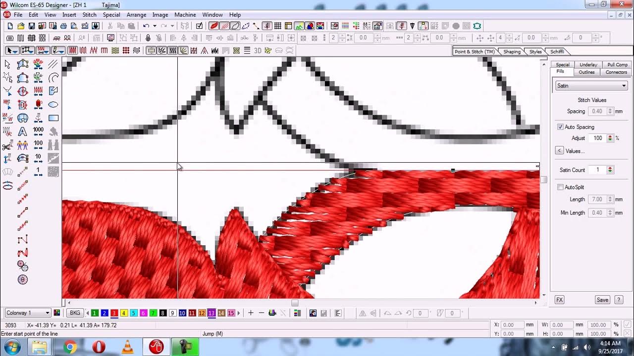 Wilcom-Transform make design with transform tool in Wilcom English #wilcom #tutorial #embroidery ...