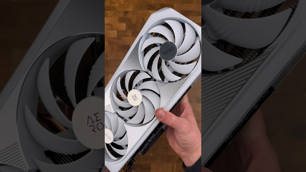 The WORLDs most Beautiful graphics card?! Gigabyte RTX4080Super AERO OC ...